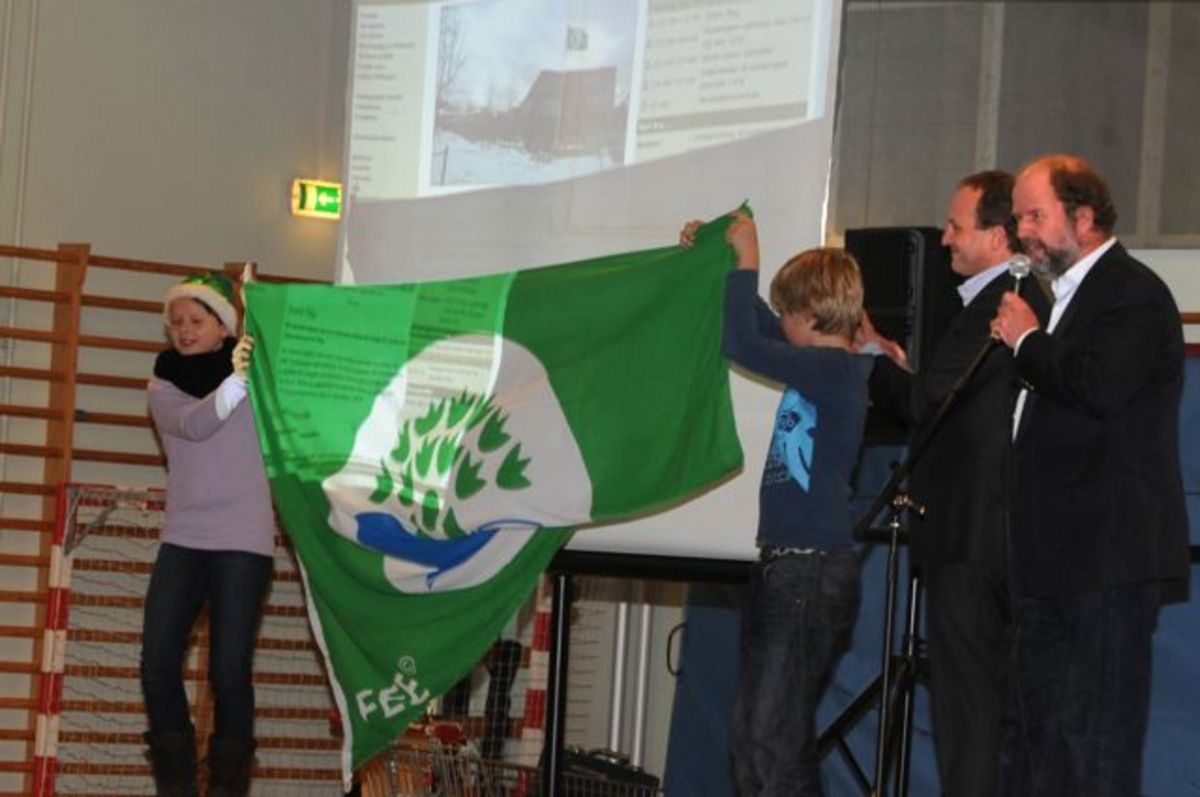 Grønt flag på Utterslev Skole